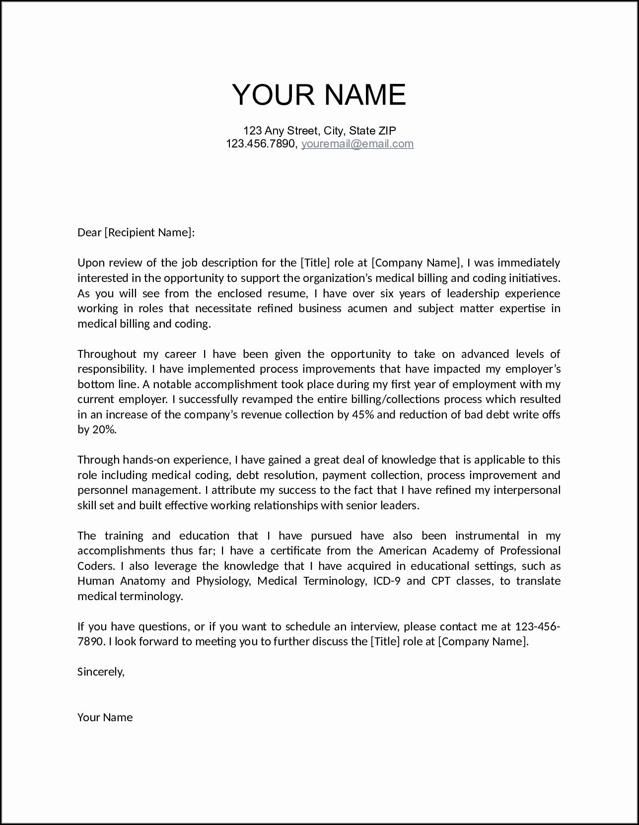 Best Resume Example Ideas