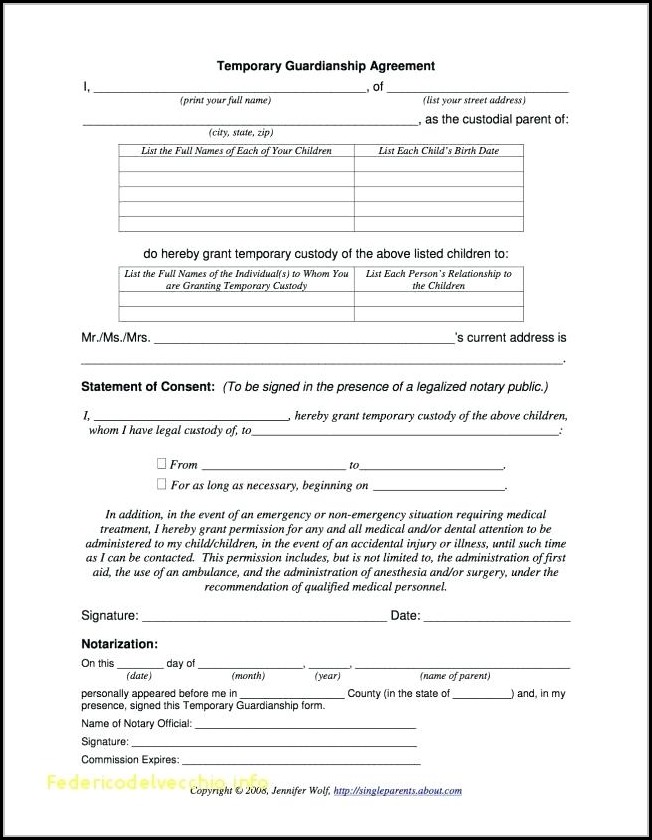 Voluntary Child Custody Agreement Form Texas Form Resume Examples 