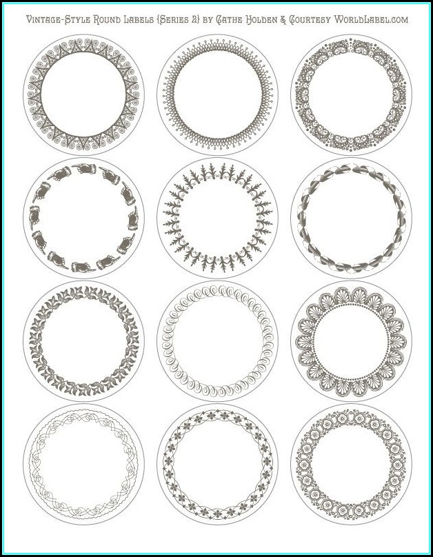 Avery Label Template 5963