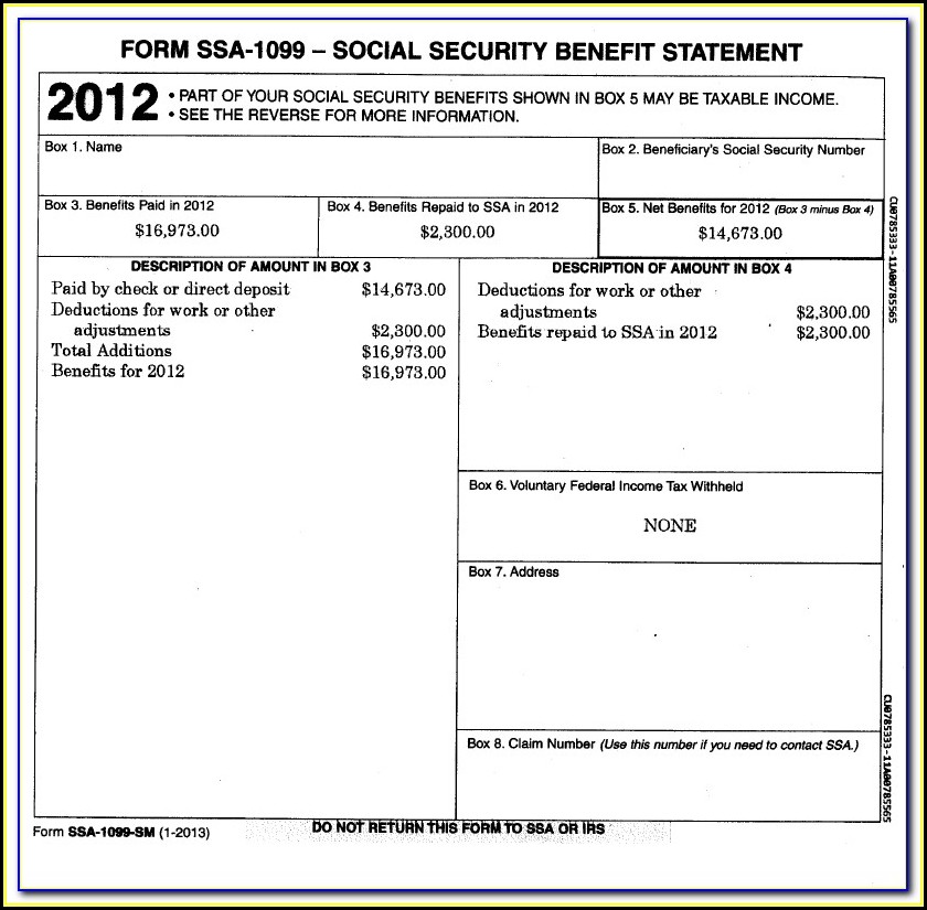 Get Social Security 1099 Form Form Resume Examples RE34P7y36x