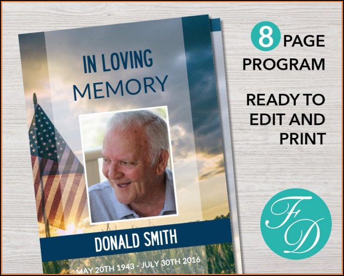 Lds Funeral Service Program Template Template 1 Resume Examples 
